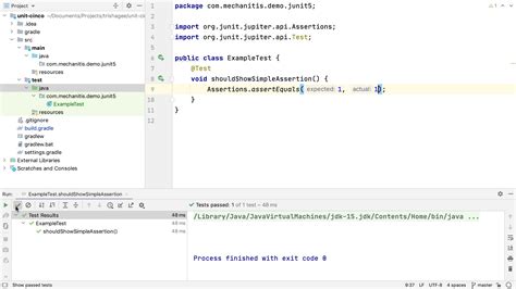 writing tests with junit 5 jetbrains blog