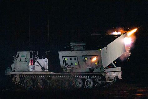 Great Britain Upgrades M270 Mlrs Multiple Launch Rocket Systems To