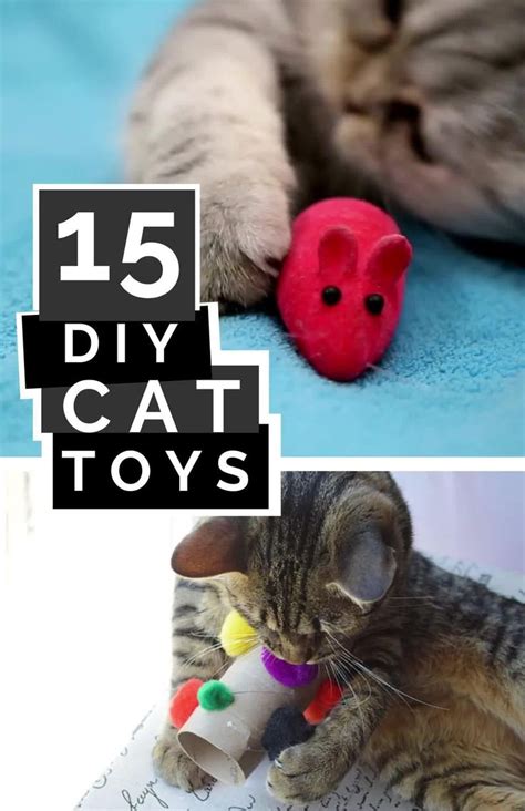 15 Easy Diy Cat Toys You Can Make For Your Kitty Today [video] [video