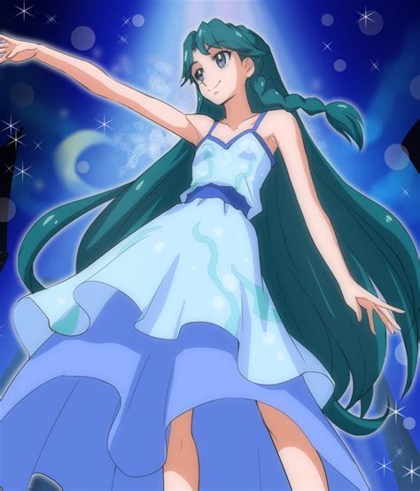The Big Imageboard Tbib 1girl Bare Shoulders Blue Background Blue