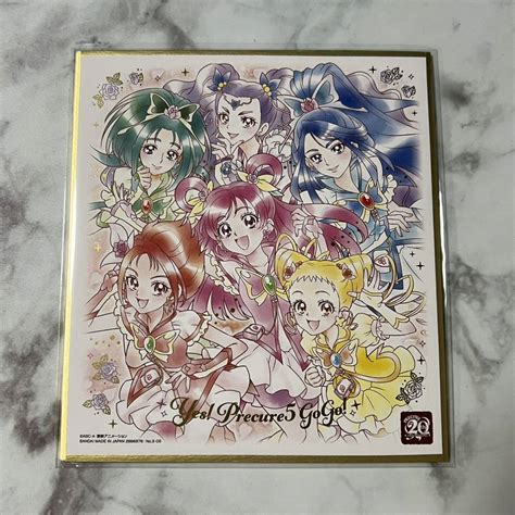 Yahoo オークション プリキュア 色紙art 20周年 Special 3 色紙