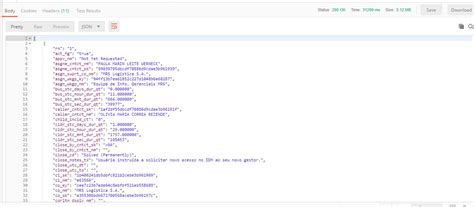save body results to a csv or json file using newman help postman
