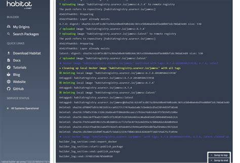 walkthrough publishing habitat packages to azure kubernetes service