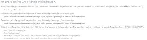 get error when loading model system reflection