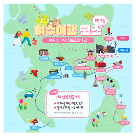 여수 볼거리 먹거리 여행코스 새벽의약속