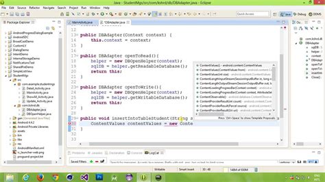 10 7 sqlite insert data youtube