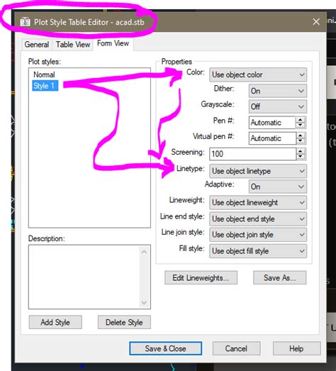 plot styles that read rgb values autodesk community
