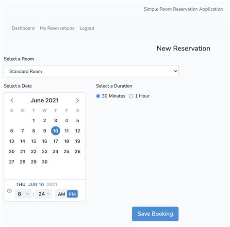 github sher ocs 79 laravue room reservation a simple