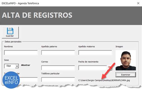 curso macros en excel cap 81 agenda telefónica desde