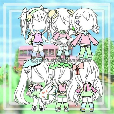 ⭐ Gacha Outfits ⭐ Character Outfits Anime Outfits Club Outfit Ideas
