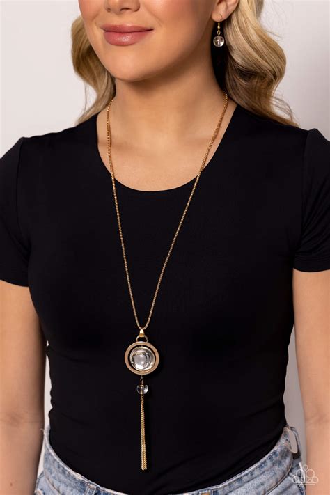 Rotating Radiance Gold Paparazzi Necklace Jewelryblingthing