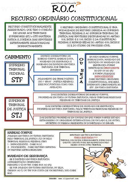 Recurso OrdinÁrio Constitucional Entendeu Direito Direito