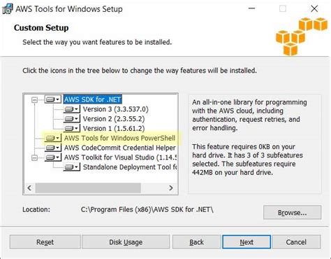aws tools for powershell easy365manager