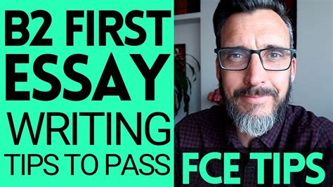 B2 First How To Write An Essay Fce Cambridge Writing Tips Fce
