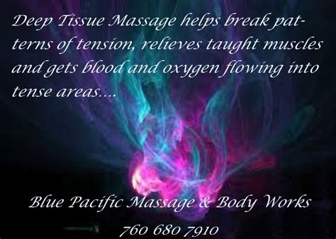 Deep Tissue Massage Can Be Very Effective Massage Therapy If Done With