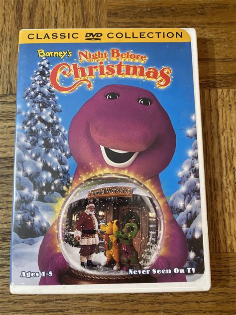 Barney Night Before Christmas Dvd And 50 Similar Items