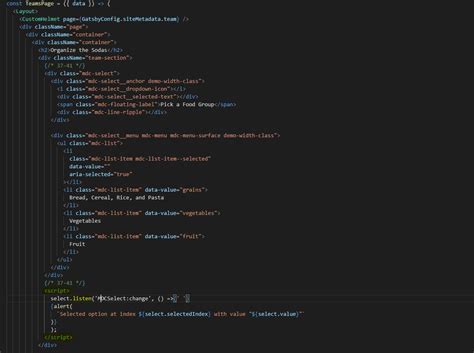 reactjs typeerror cannot read property queryselector