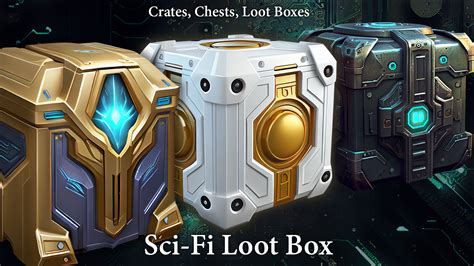 sci fi loot box in 2d assets ue marketplace
