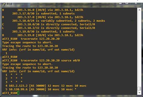 solved traceroute question cisco community
