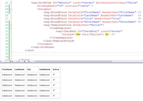 asp net gridview control templatefield
