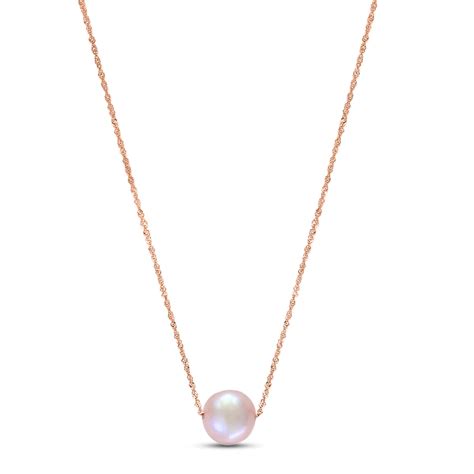 Lali Jewels Freshwater Cultured Pearl Necklace 14k Rose Gold Jared