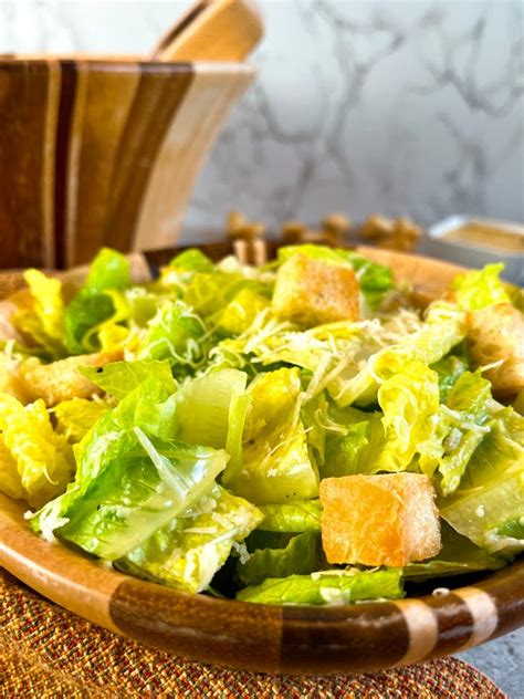 Classic Caesar Salad Recipe With Homemade Caesar Dressing