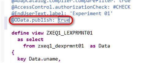 c create r read u update d delete odata services creation using abap