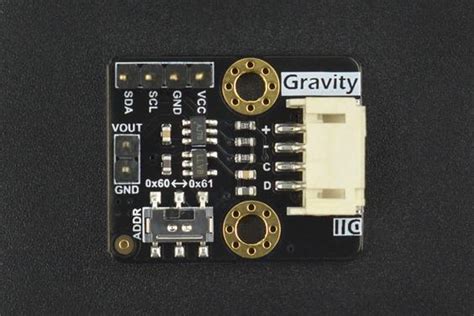 gravity i2c 12 bit dac module