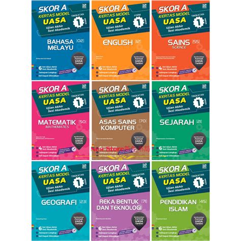 [newstore]2024pelangi🌟skor A Kertas Model Uasa Tingkatan 1 2 3 Kssm