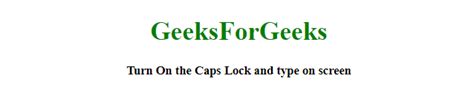 how to check caps lock is on off using javascript jquery
