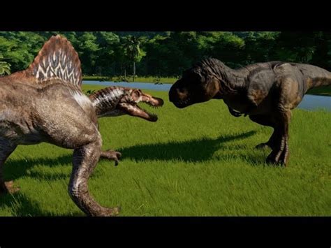 Spinosaurus Vs T Rex Size