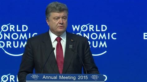 Russia Has 9 000 Troops In Ukraine President Poroshenko Bbc News