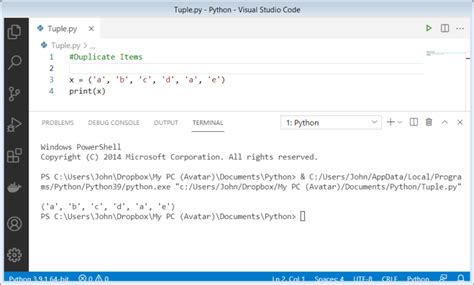 introduction to python tuple concept with practical examples