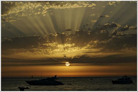 Wallpaper Sunlight Sunset Sea Water Sky Sunrise Calm Evening