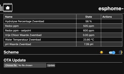 aquascenic vistapool modbus integration example third party