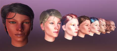 human shaders for unity character shader pack 1 skin eye and hair