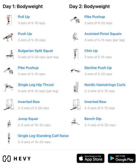 best upper body lower body split workout routine tutorial pics