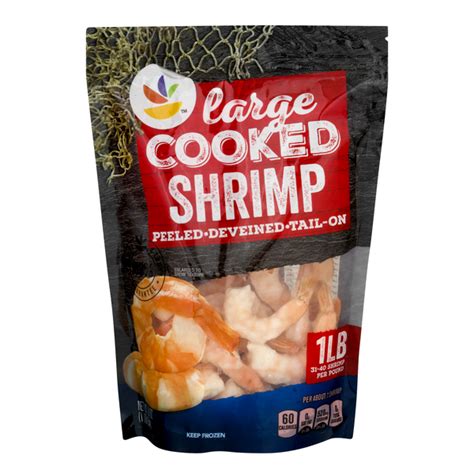 Save On Stop And Shop Cooked Shrimp Tail On Extra Large 26 30 Ct Per Lb