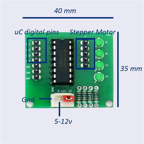 uln2803 stepper motor driver circuit healthypolarp6