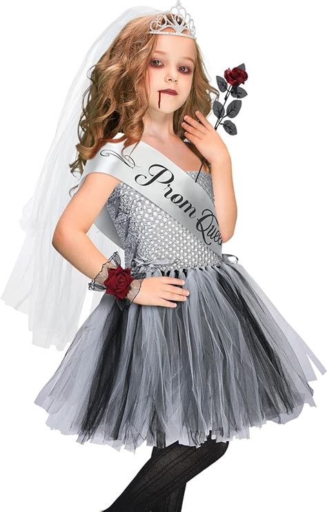 Zombie Bride Costume For Girls