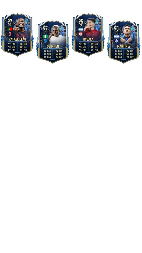 Serie A Tim Team Of The Season Fifa 23 Ultimate Team™ Ea Sports