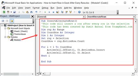 insert a blank row after every row in excel or every nth