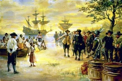 U S Timeline 1619 First African Slaves Landed At Jamestown