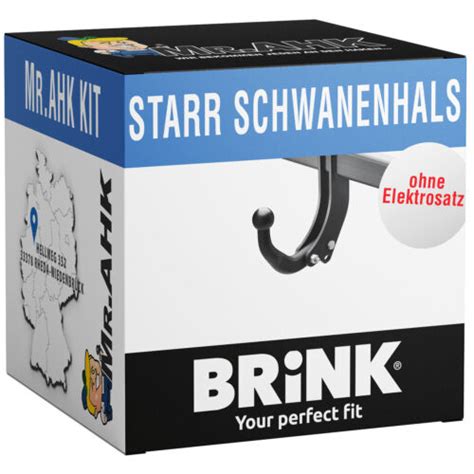Für Audi A4 8e B7 Stufenheck Anhängerkupplung Starr Von Brink Neu Mit
