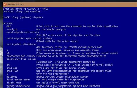 edit and run c code on wsl in windows 10 using clang