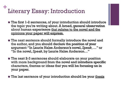 Ppt The 5 Paragraph Literary Essay Powerpoint Presentation Free