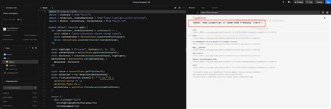 cannot read properties of undefined reading start · issue 176