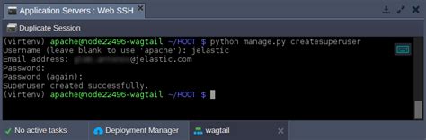wagtail cms jelastic