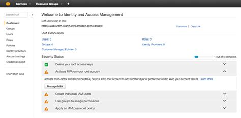adding multi factor authentication mfa on your aws root account