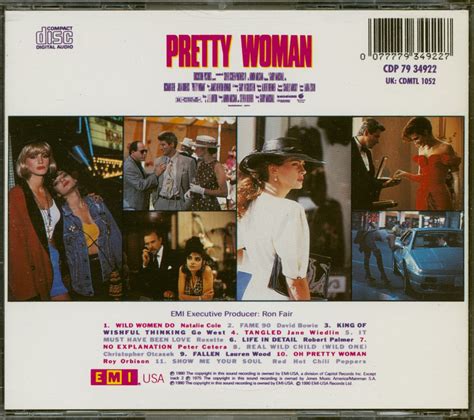 Various Cd Pretty Woman Original Motion Picture Soundtrack Cd